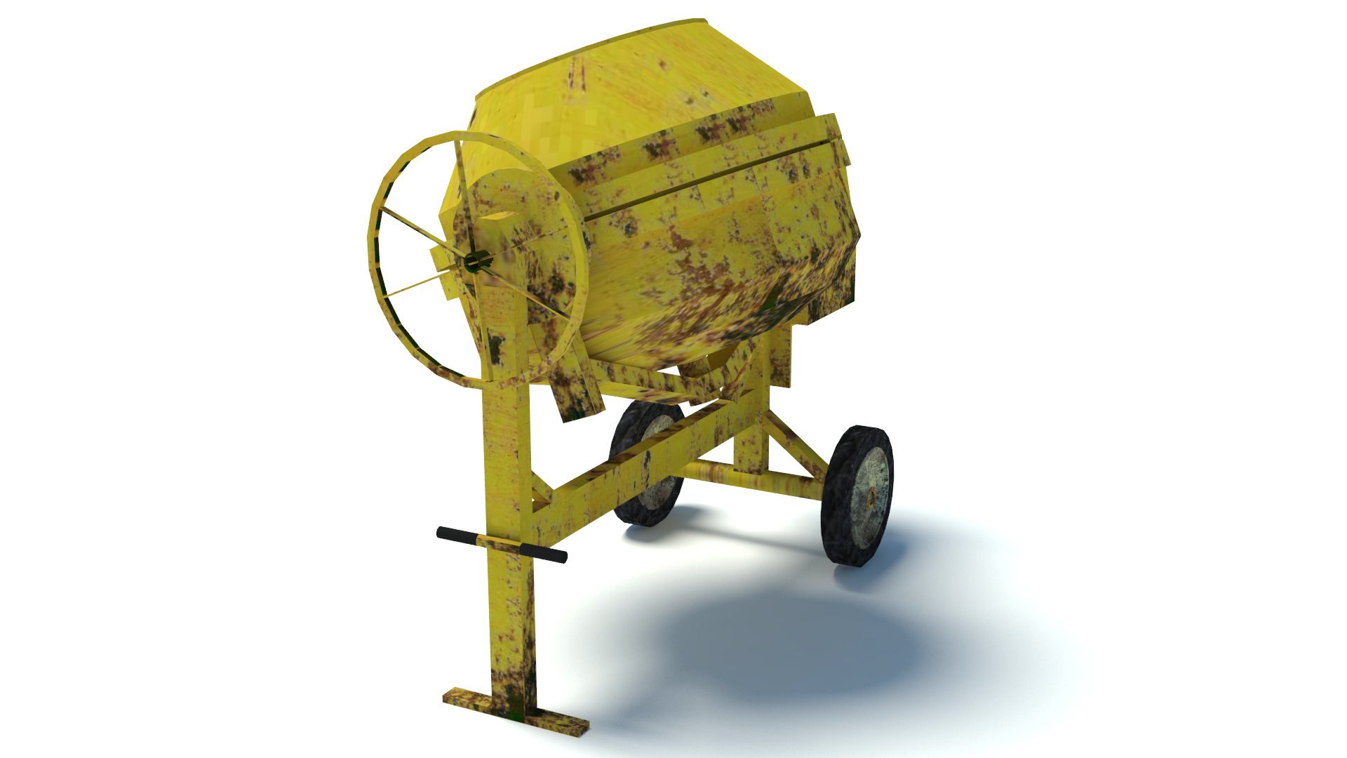 3D Model Concrete Mixer - TurboSquid 1338873