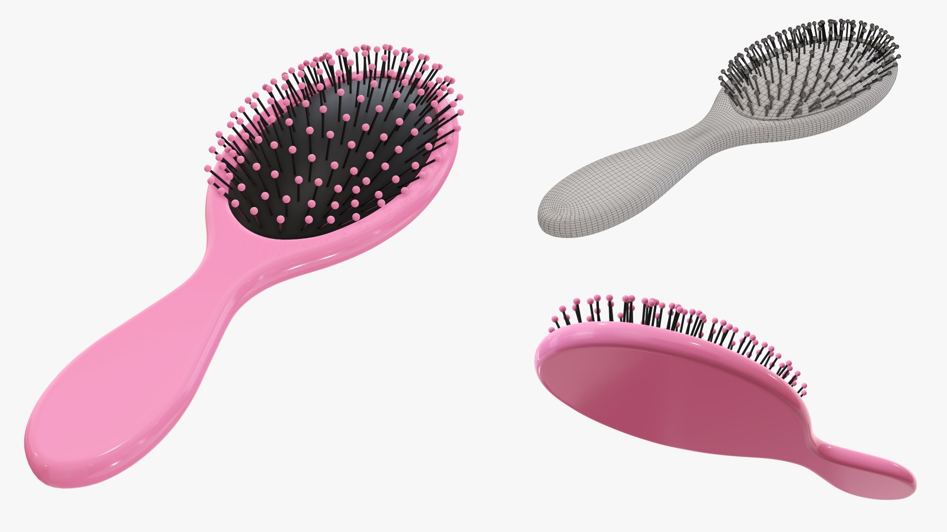 3D Hair combs PBR model - TurboSquid 1742772