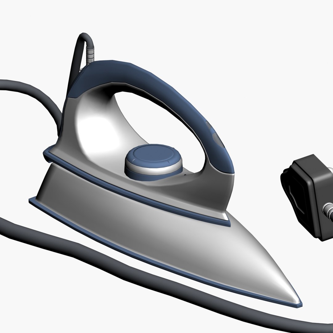 cloth iron 3d model