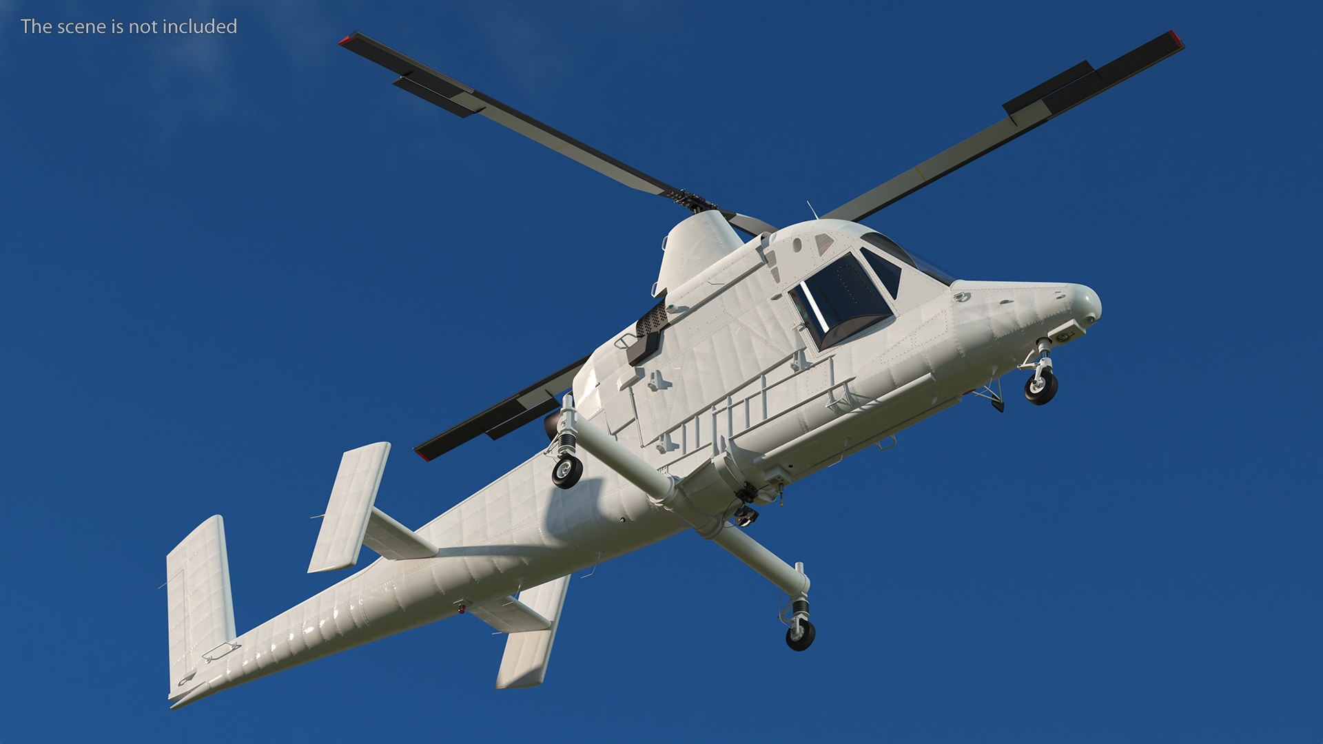 Synchropter Helicopter model - TurboSquid 1807901