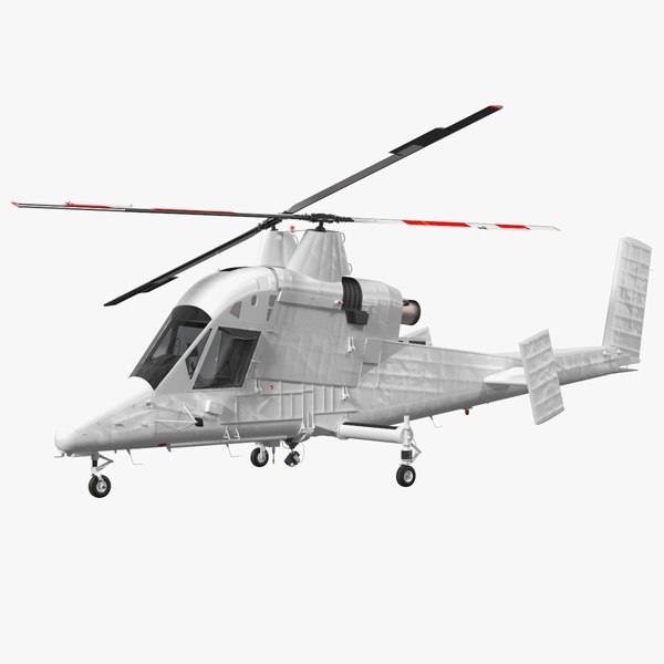 Synchropter Helicopter model - TurboSquid 1807901