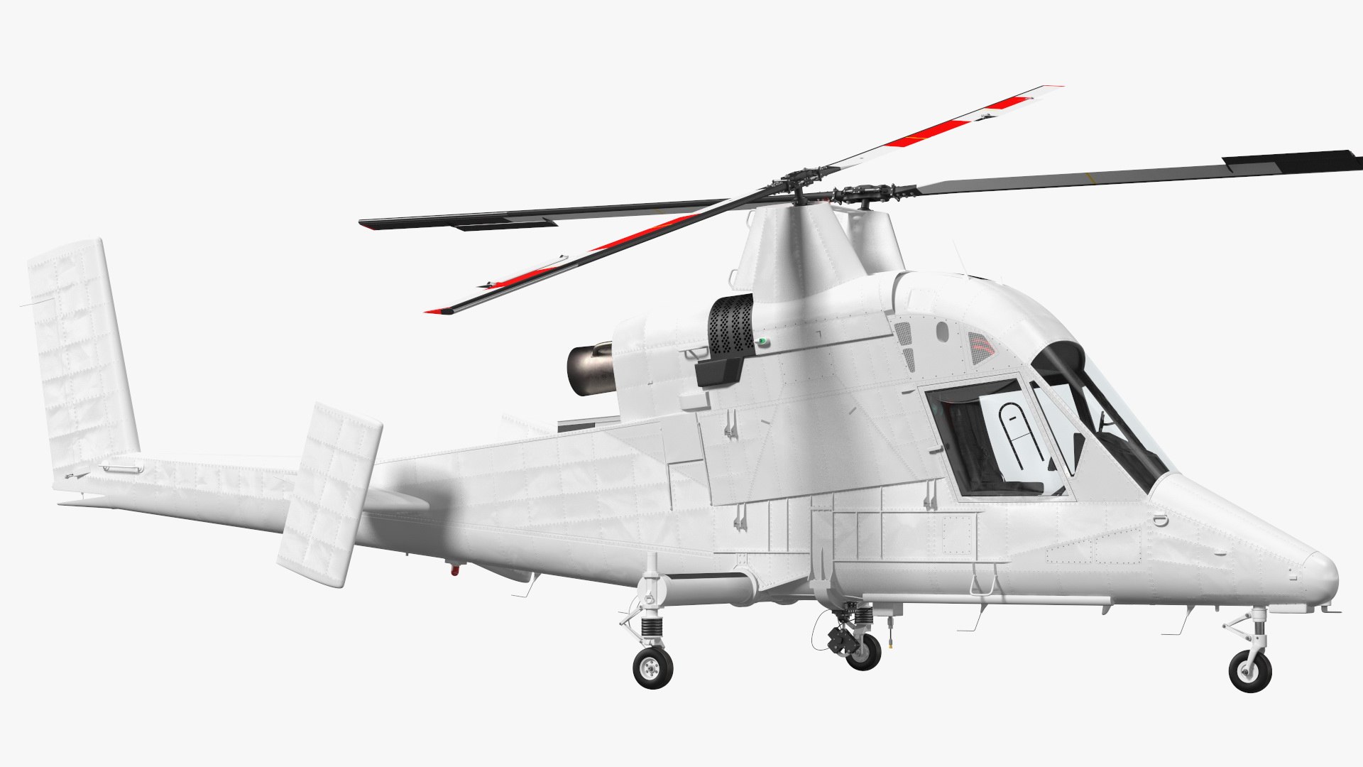 Synchropter Helicopter model - TurboSquid 1807901