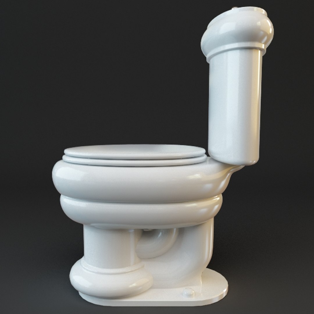 toilet 3d max