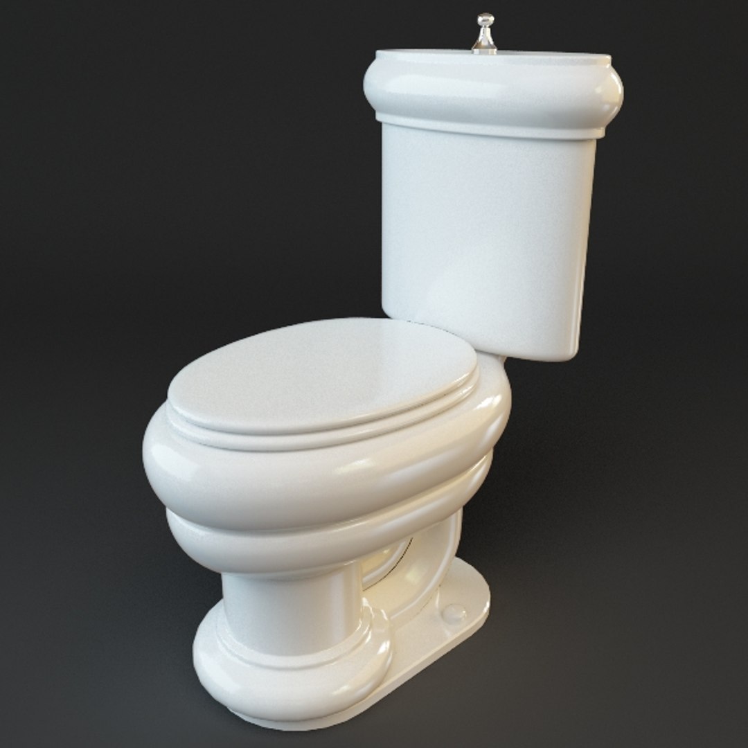 toilet 3d max