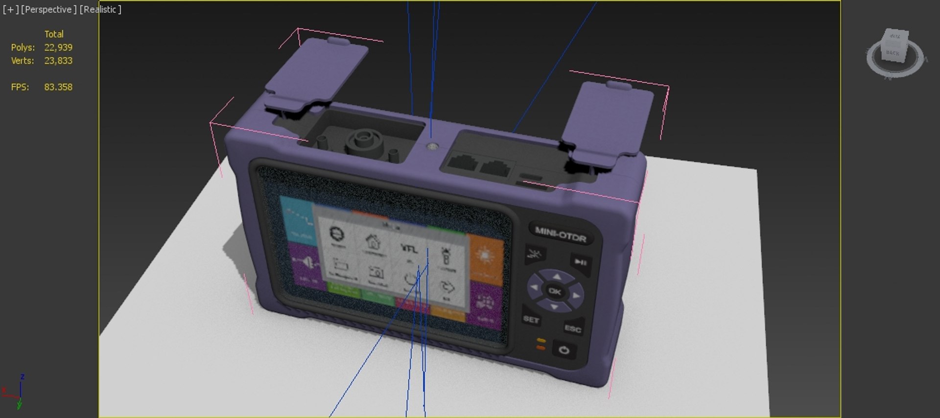 3D Mini Otdr - TurboSquid 1679713