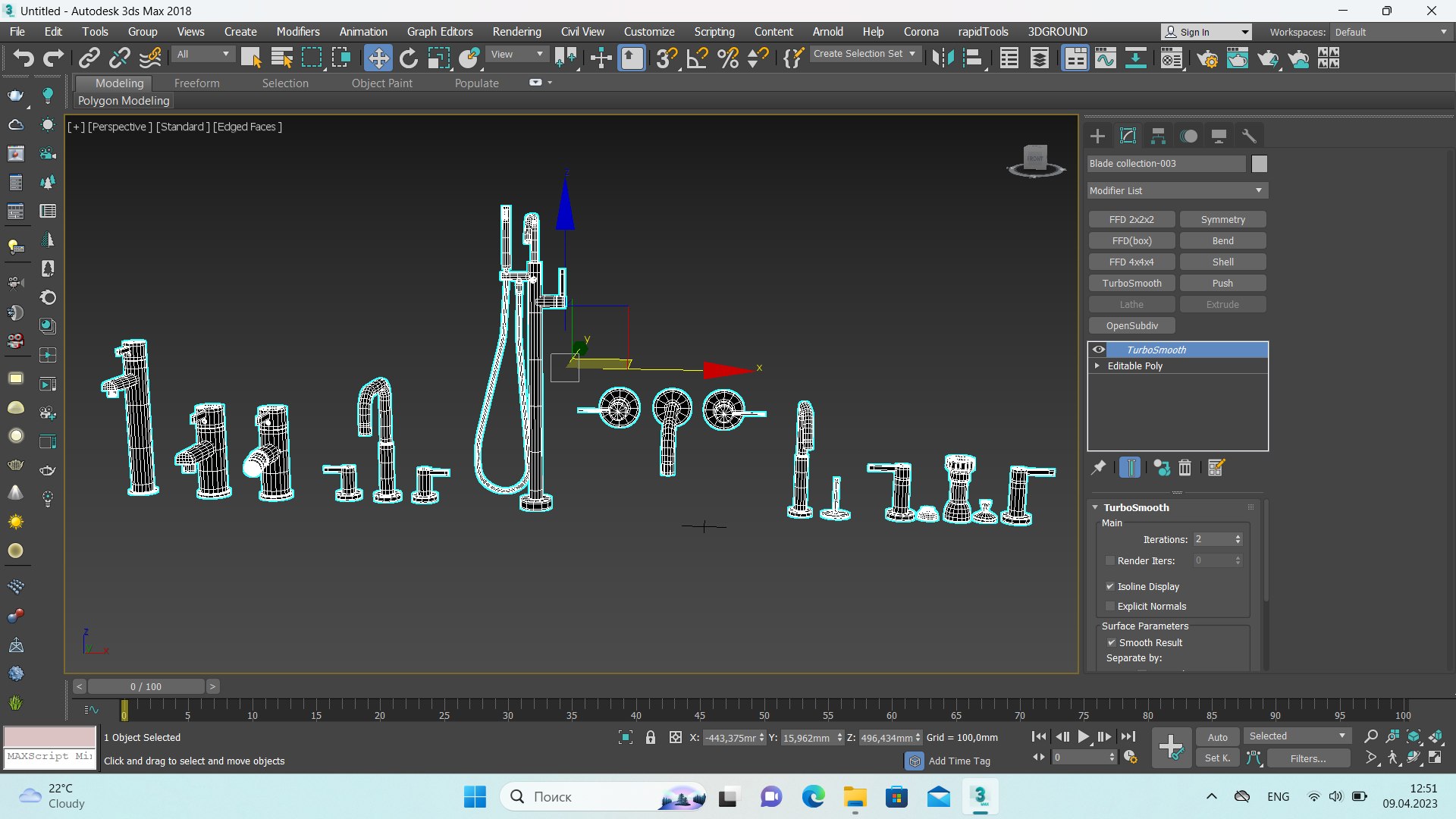3D Blade Collection - TurboSquid 2053893