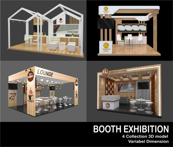 3D Booth Models | TurboSquid