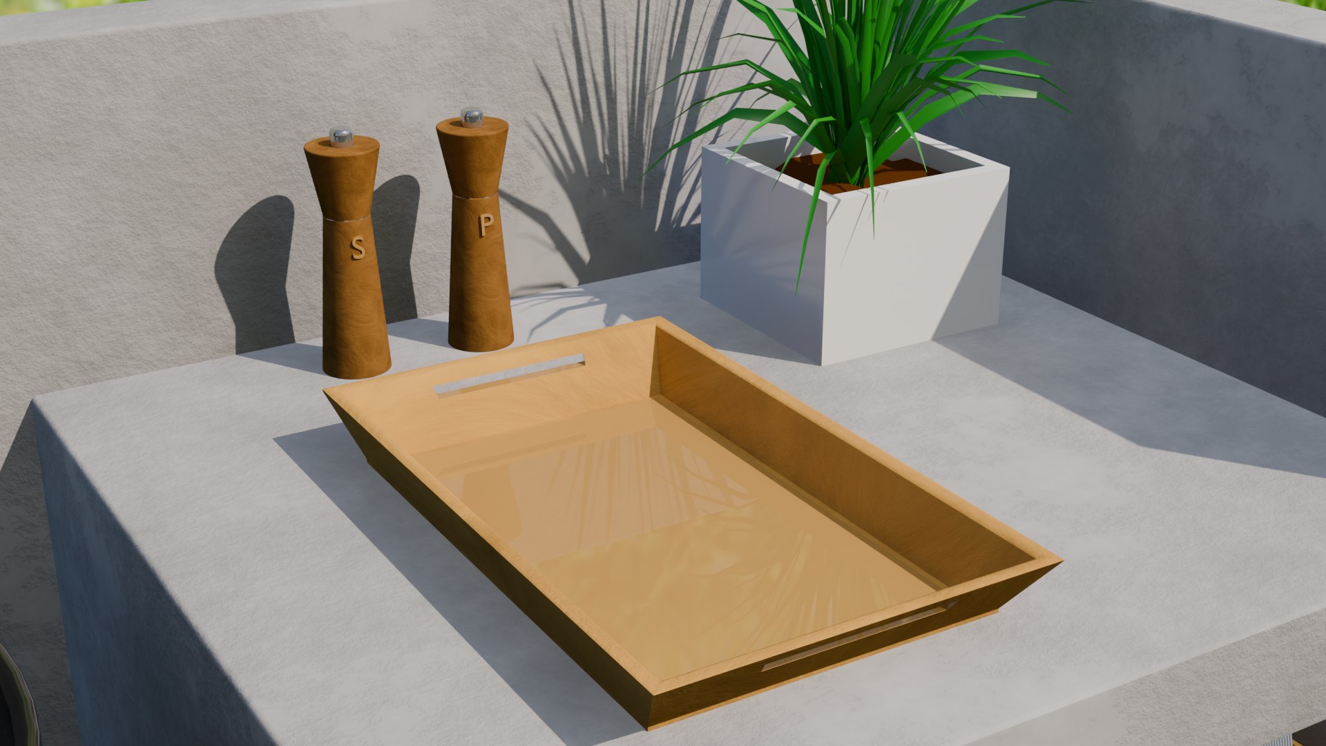 3D Backyard BBQ Concept Model - TurboSquid 2398712