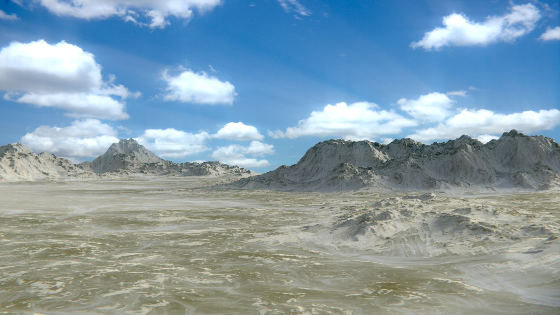 3d Desert Terrain