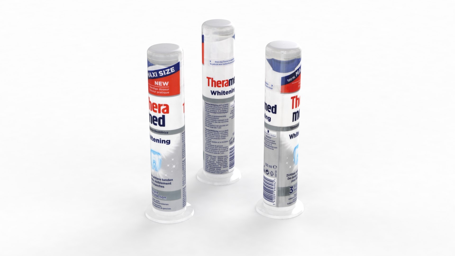 3D Thera Med Whitening 100ml 2022 Model - TurboSquid 1851435