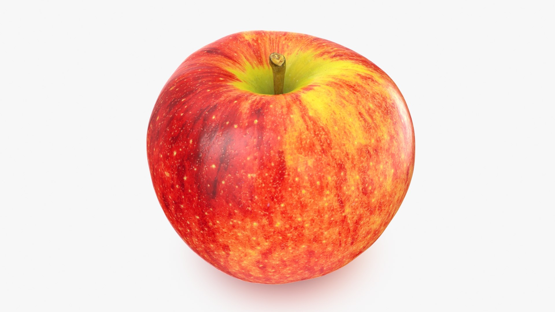 Large Gala Apple Collection 3D - TurboSquid 2259310