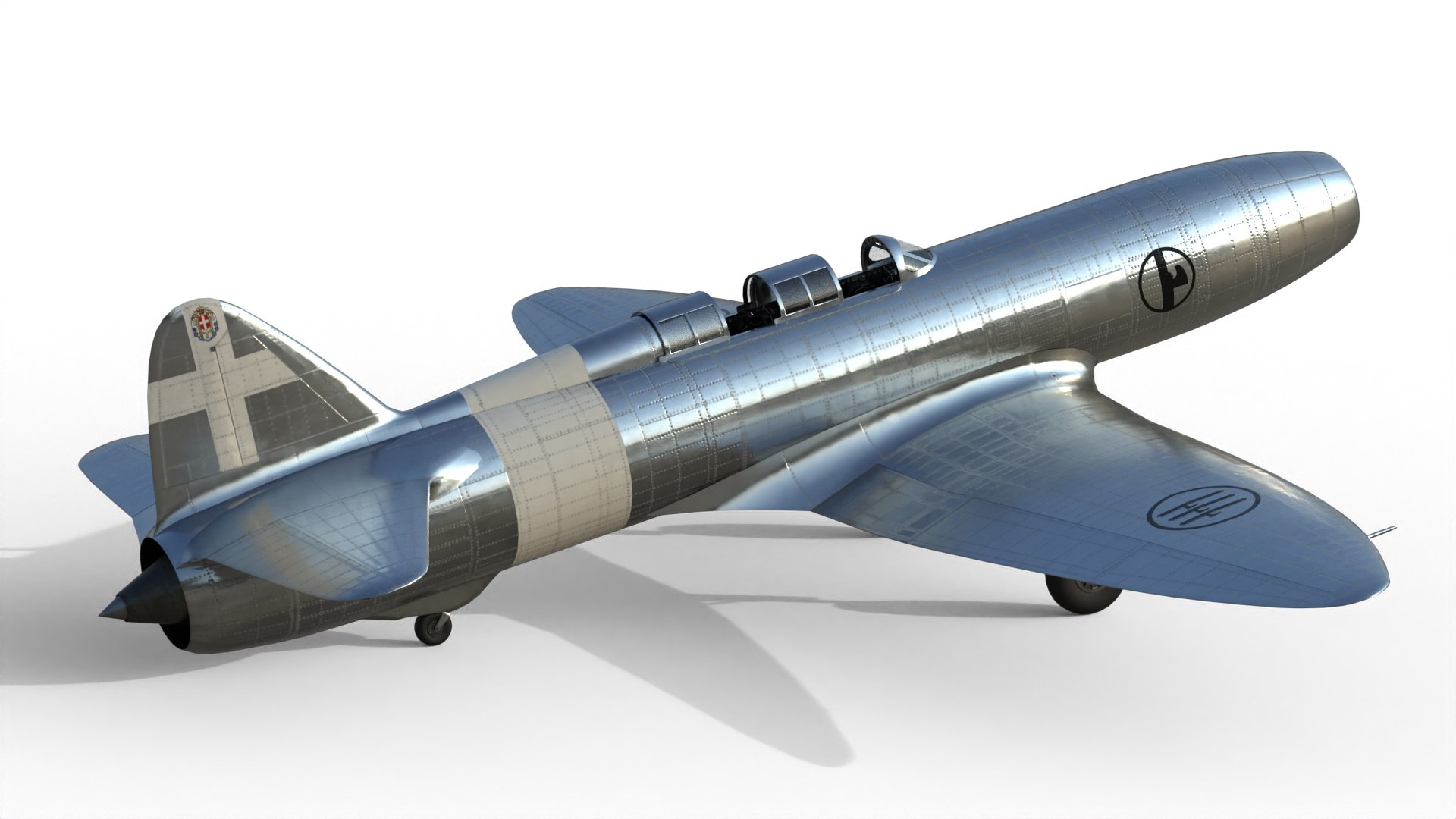 3D Model Caproni Campini - TurboSquid 2398653