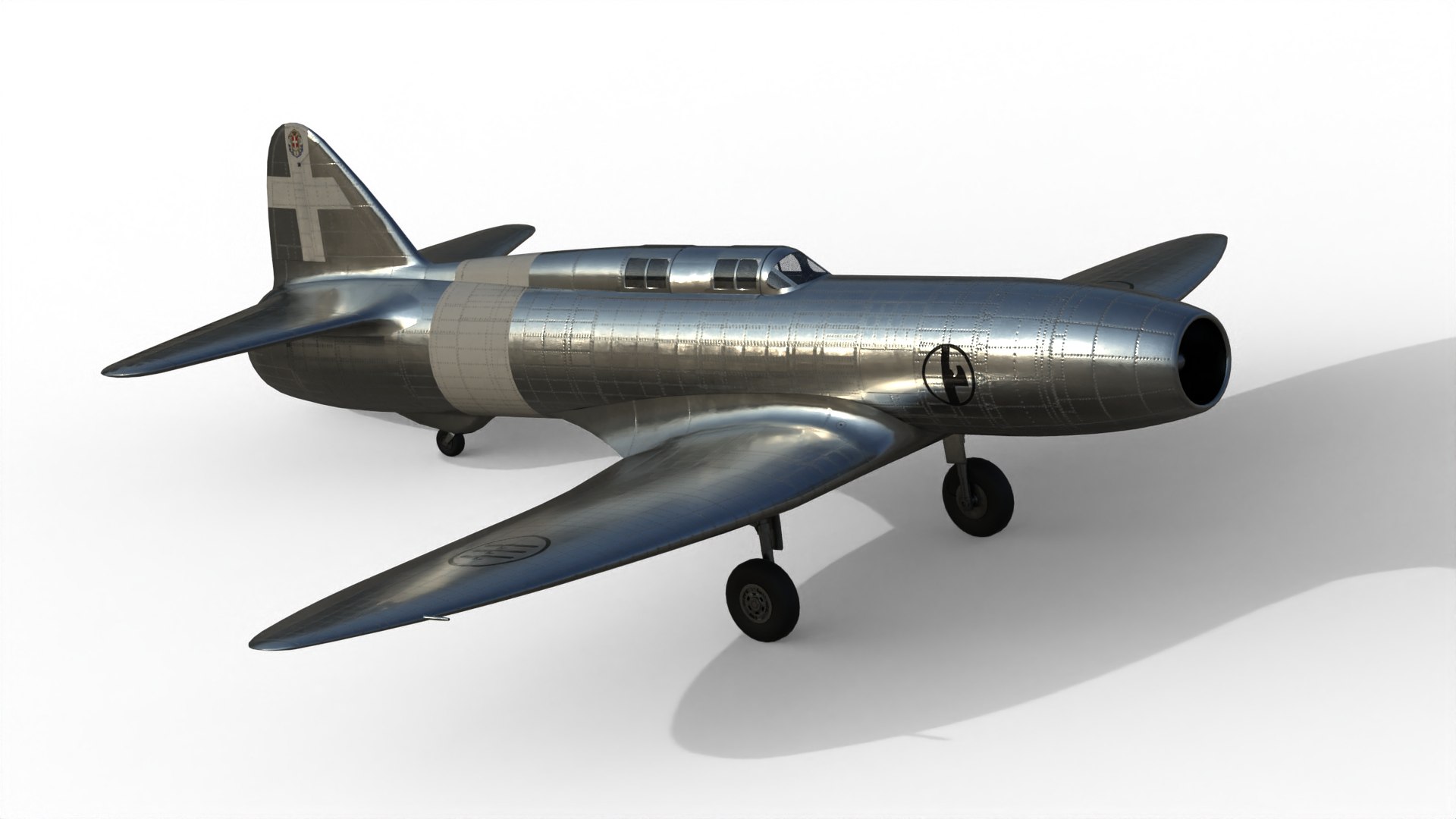 3D Model Caproni Campini - TurboSquid 2398653