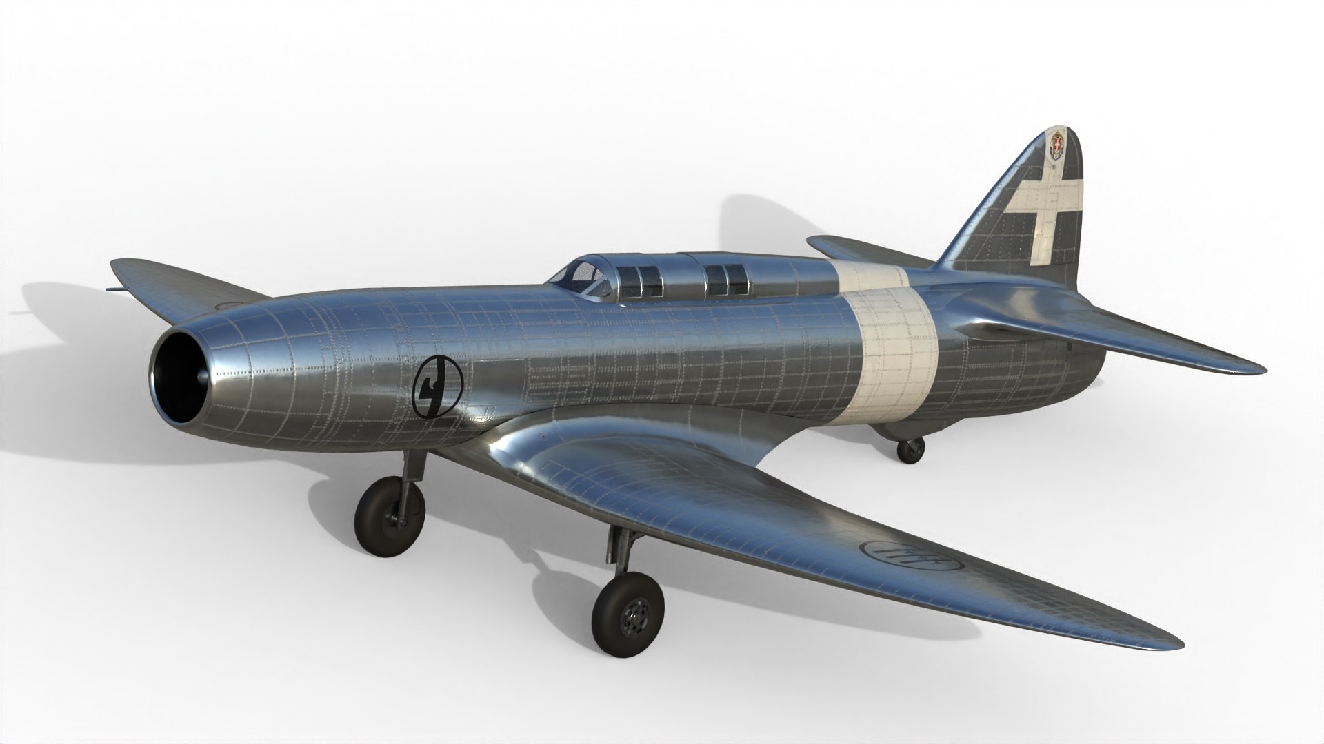 3D Model Caproni Campini - TurboSquid 2398653