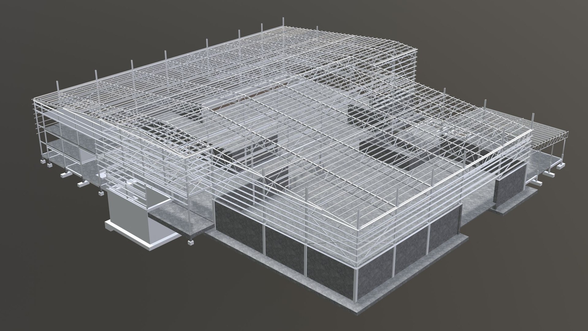 3D Warehouse Structure 2318 Model - TurboSquid 2119373