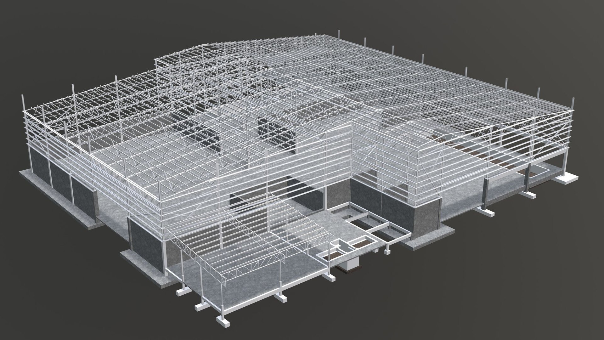 3D Warehouse Structure 2318 Model - TurboSquid 2119373