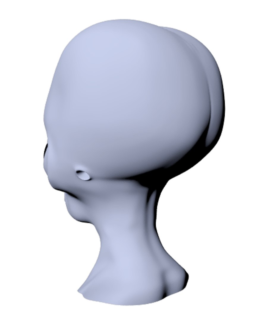Humanoid Head Base 3D - TurboSquid 1524962
