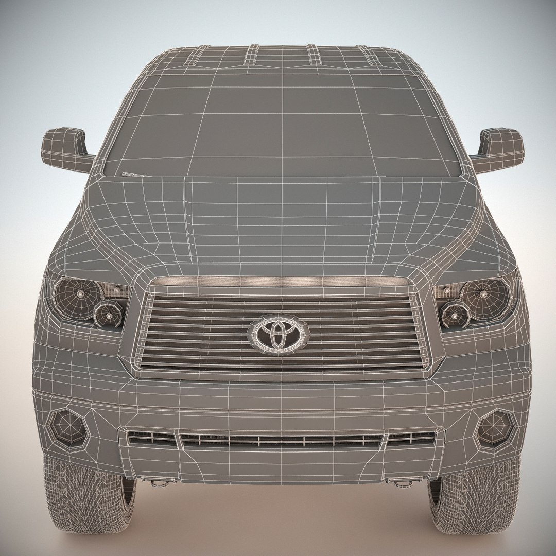 3d Model Toyota Tundra