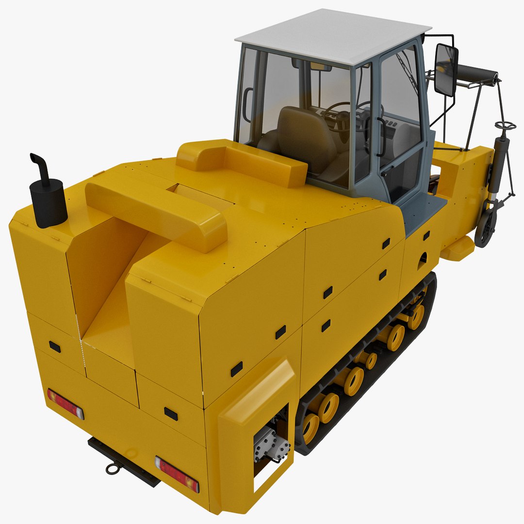 sugar cane harvester 3d lwo