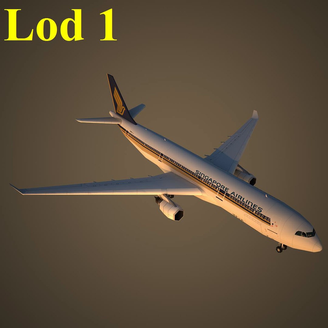 Airbus Sia 3d Model
