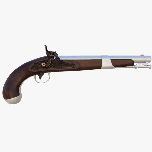 Musket Pistol 3D Models for Download | TurboSquid