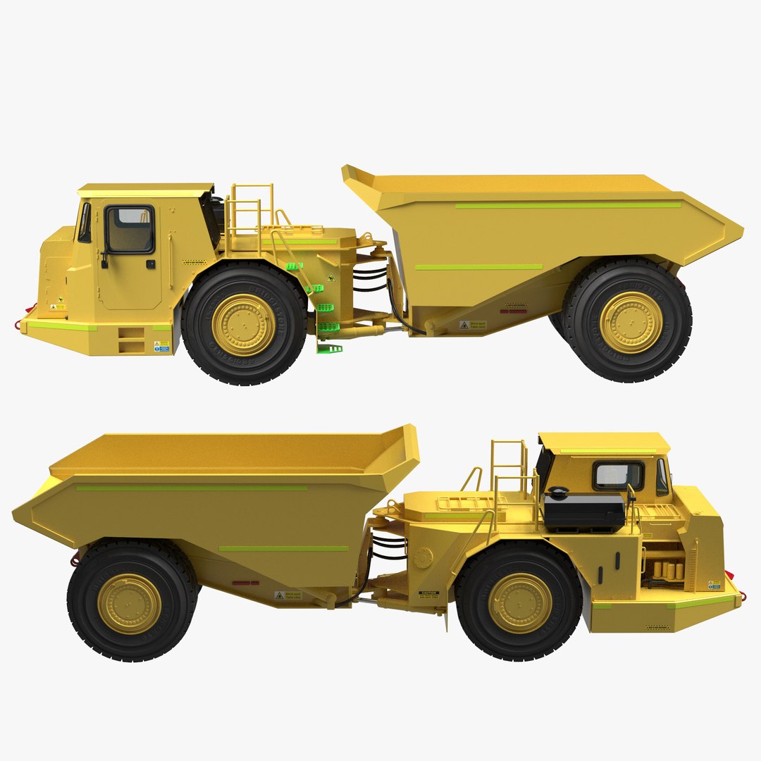Mining Truck 3D Model - TurboSquid 2333236