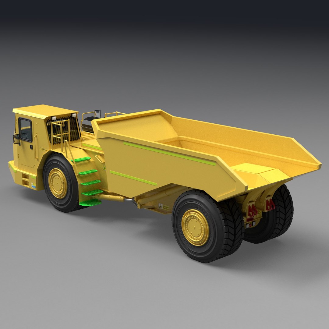 Mining Truck 3D Model - TurboSquid 2333236