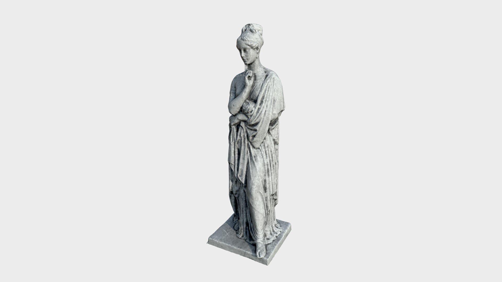 3D Model Maria Women Statue - TurboSquid 1554084