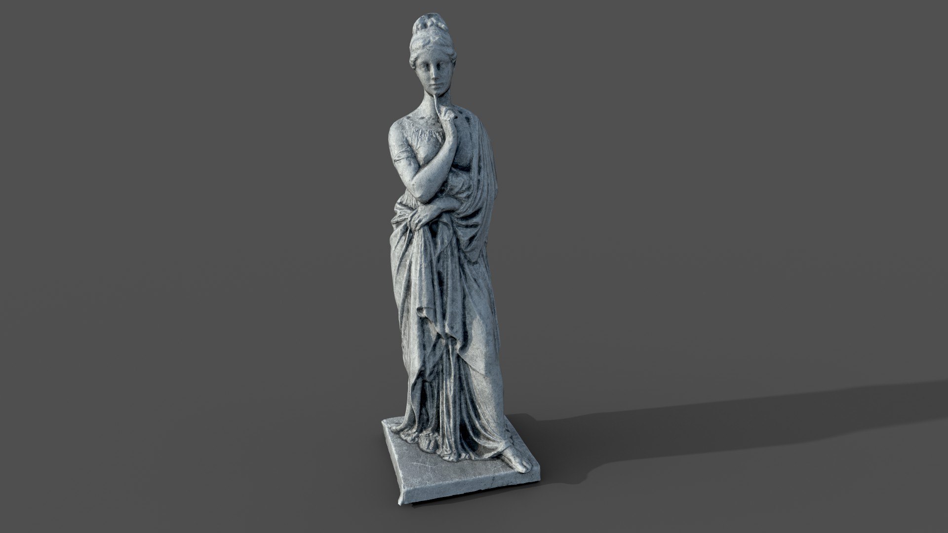 3D Model Maria Women Statue - TurboSquid 1554084
