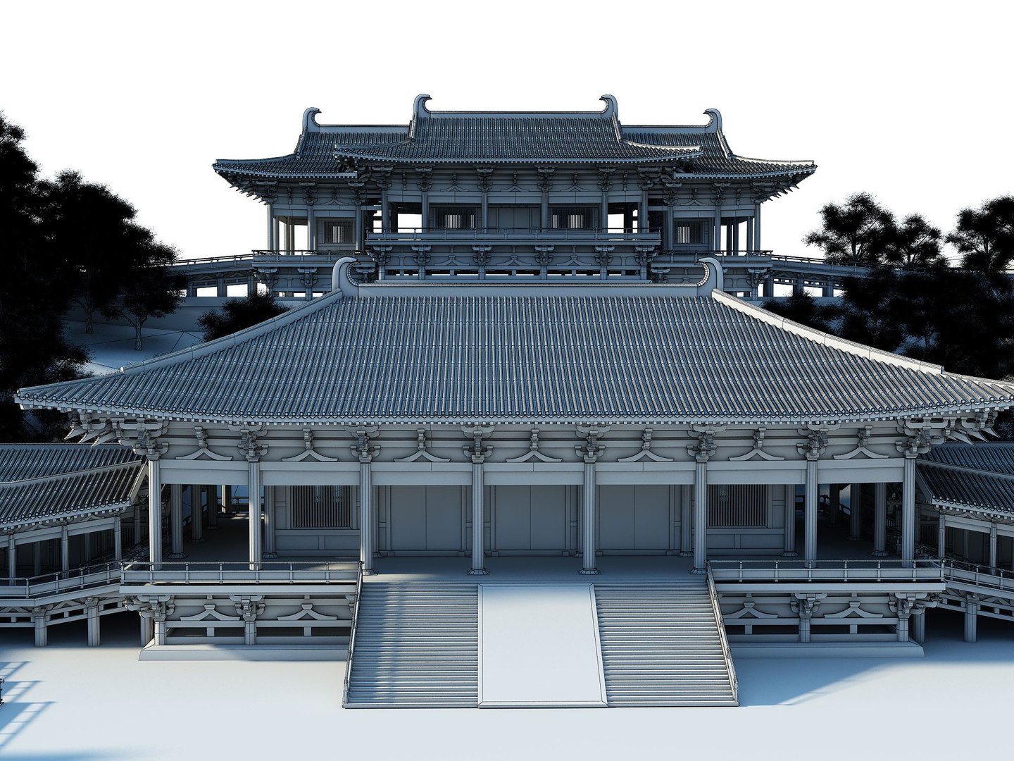 Chinese Style Palace 3D Model - TurboSquid 2254323
