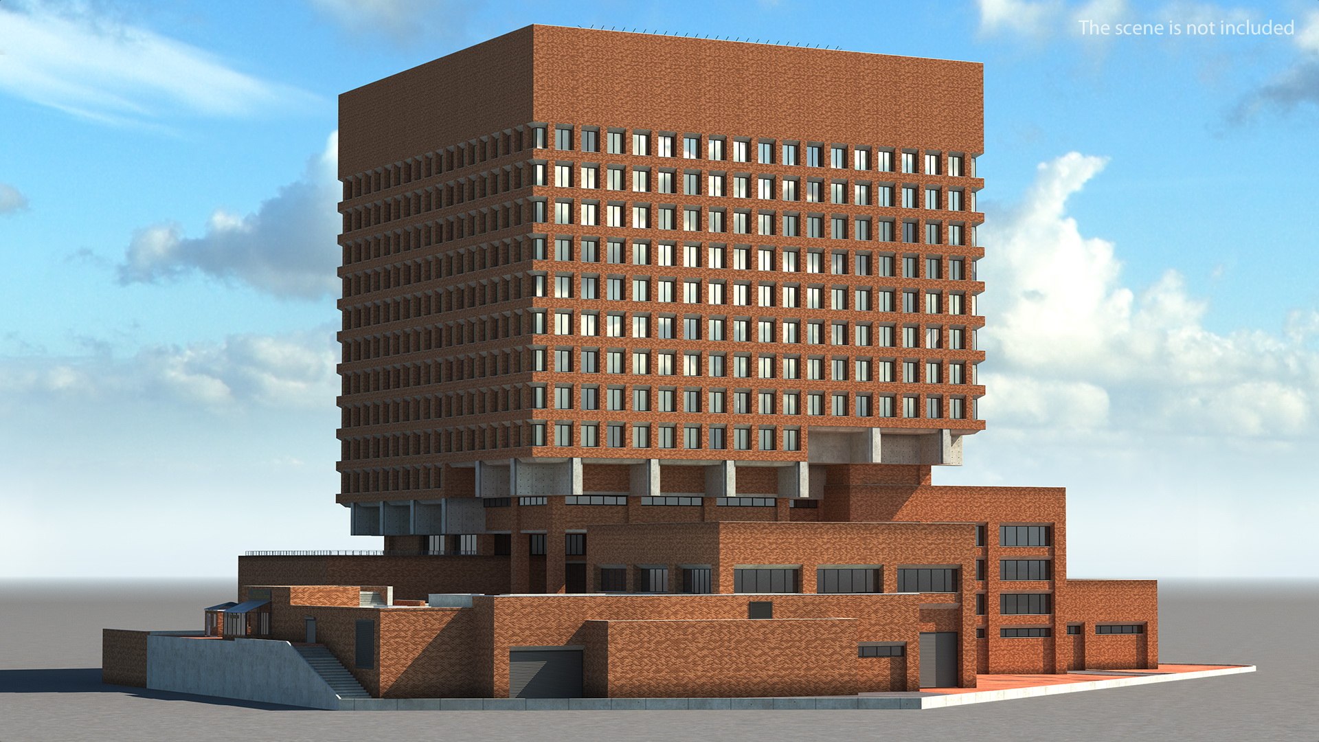 Headquarters nypd police building 3D model - TurboSquid 1478260