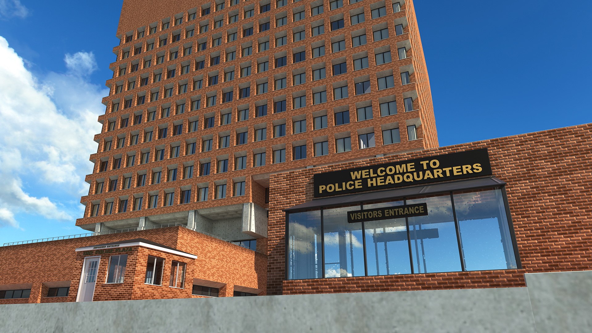 Headquarters nypd police building 3D model - TurboSquid 1478260