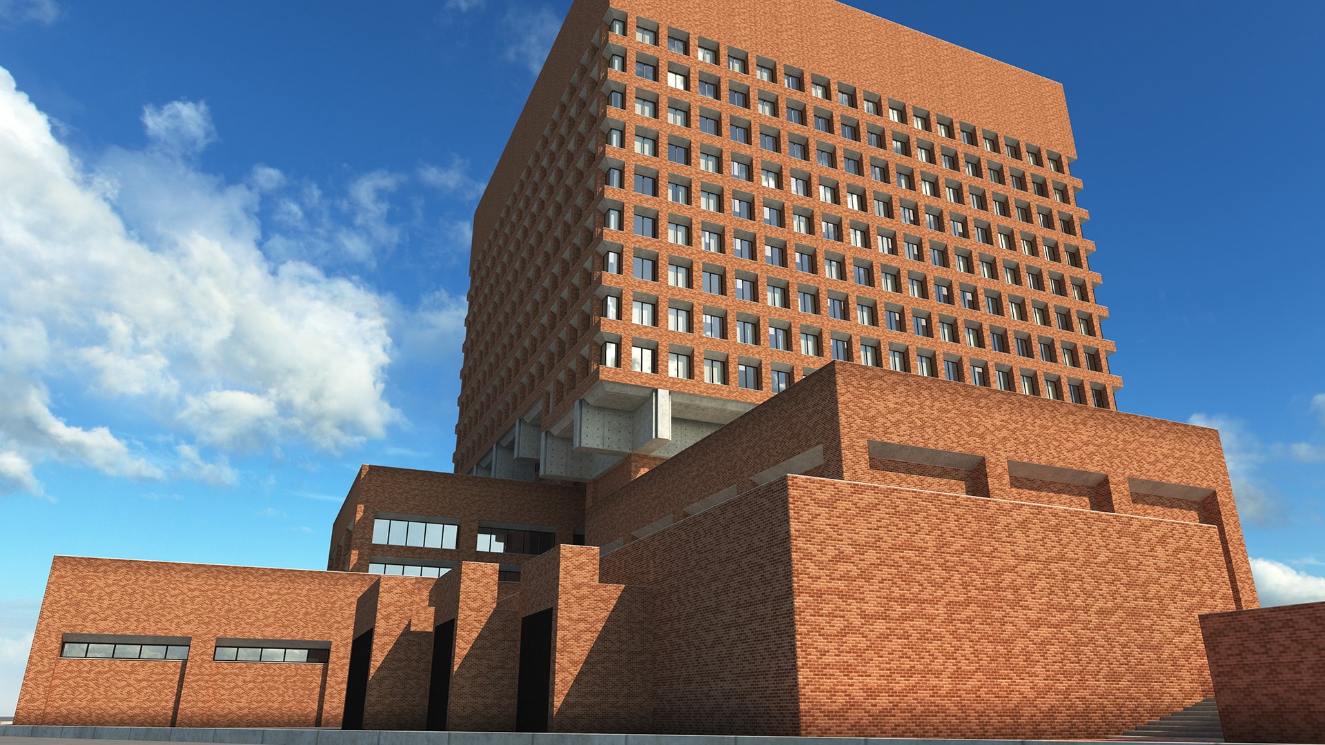 Headquarters nypd police building 3D model - TurboSquid 1478260