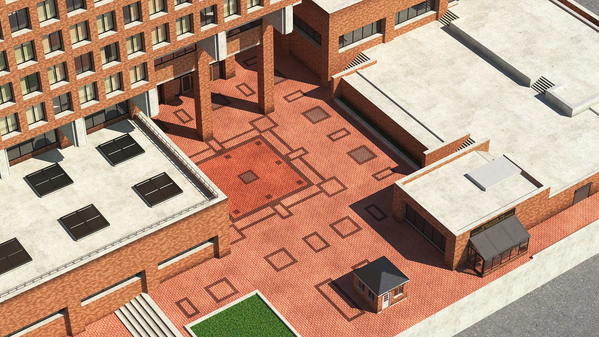 Headquarters nypd police building 3D model - TurboSquid 1478260