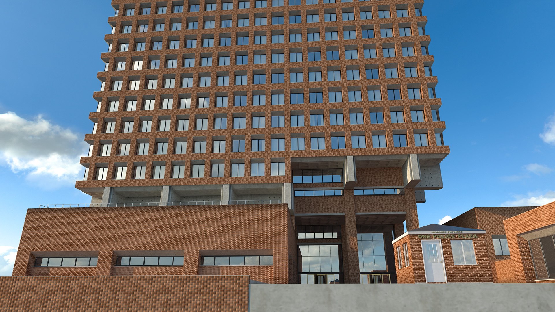 Headquarters nypd police building 3D model - TurboSquid 1478260