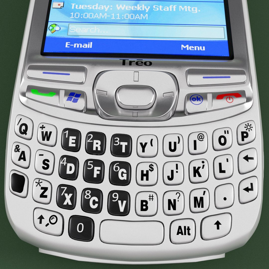 3d model palm phones v1