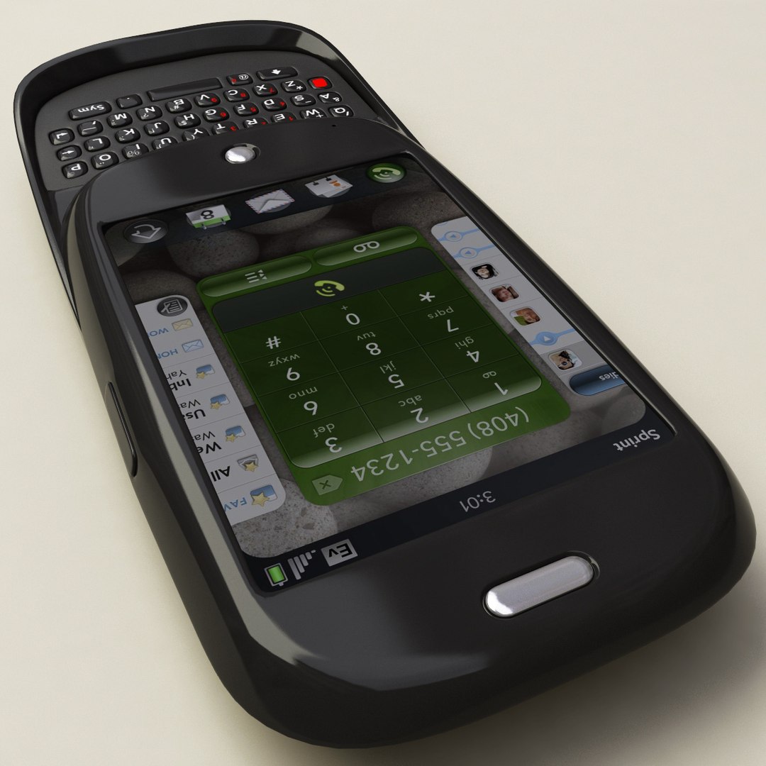 3d model palm phones v1