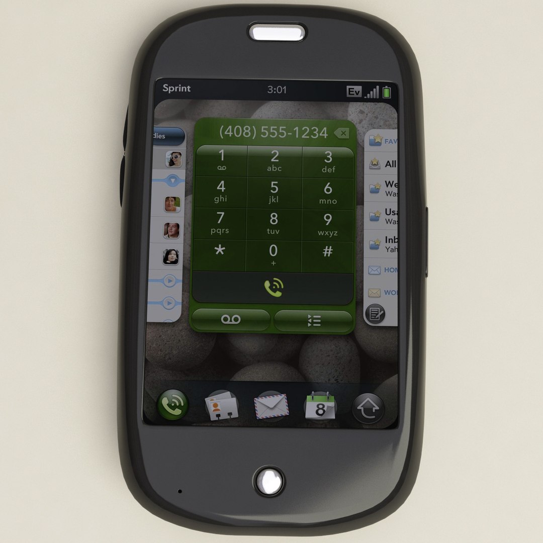 3d Model Palm Phones V1