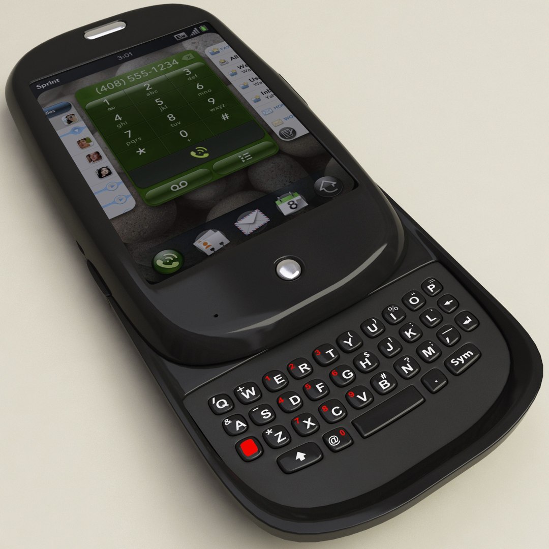3d model palm phones v1