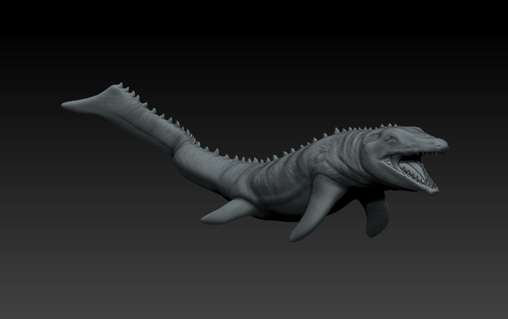 Mosasaurio Printing 3D - TurboSquid 1381344