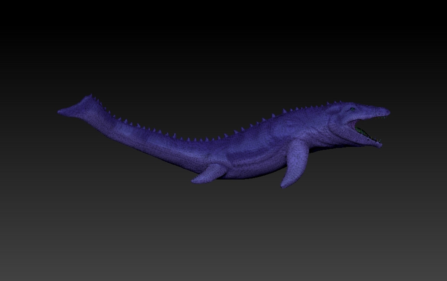 Mosasaurio Printing 3D - TurboSquid 1381344