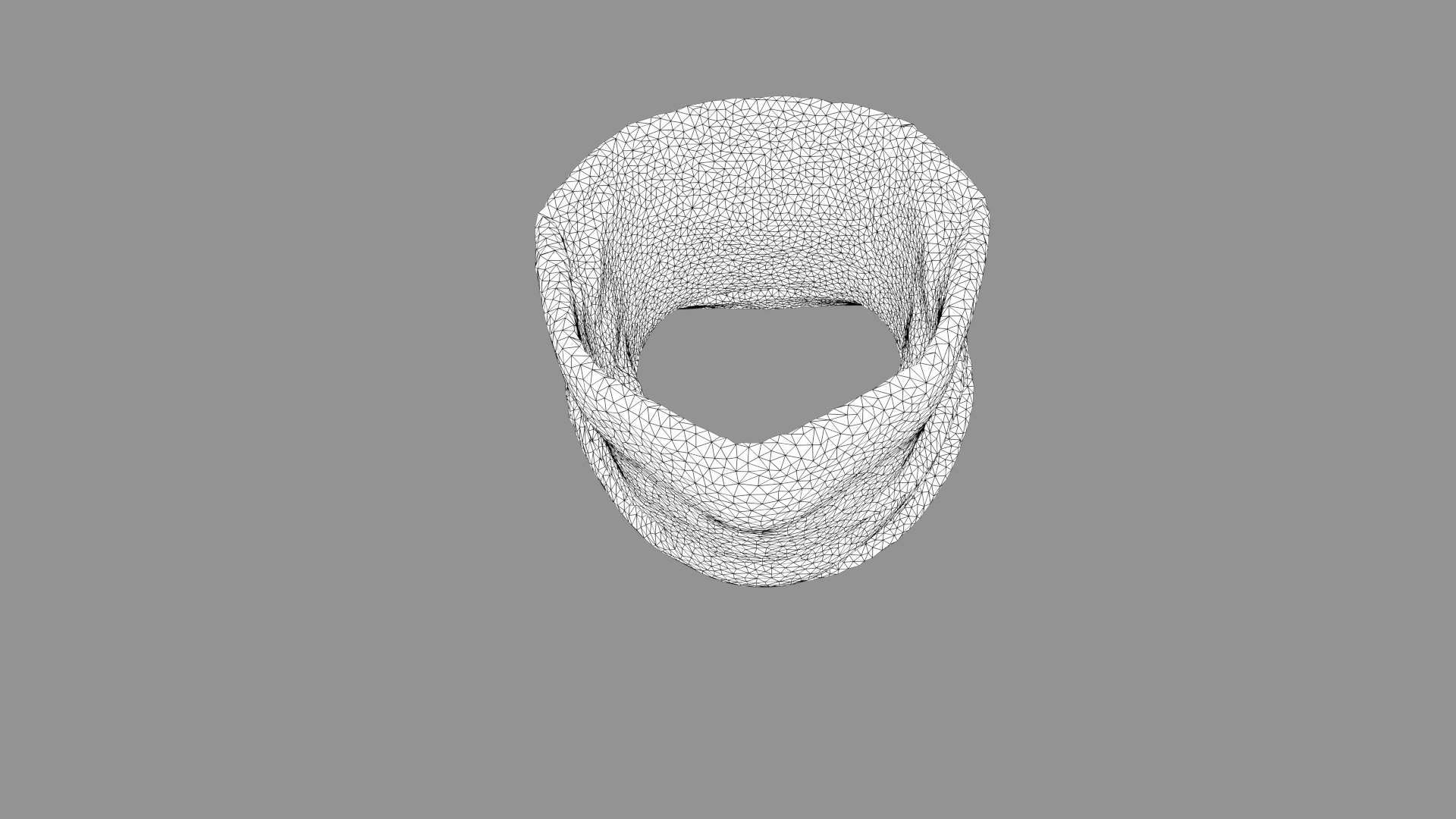 Scarf - High Neck Collar 3D Model - TurboSquid 1977852
