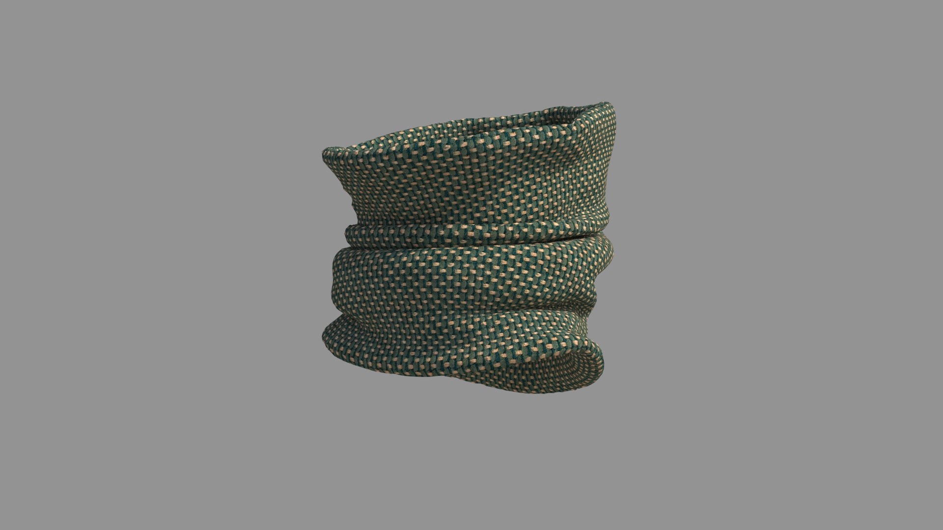 Scarf - High Neck Collar 3D Model - TurboSquid 1977852