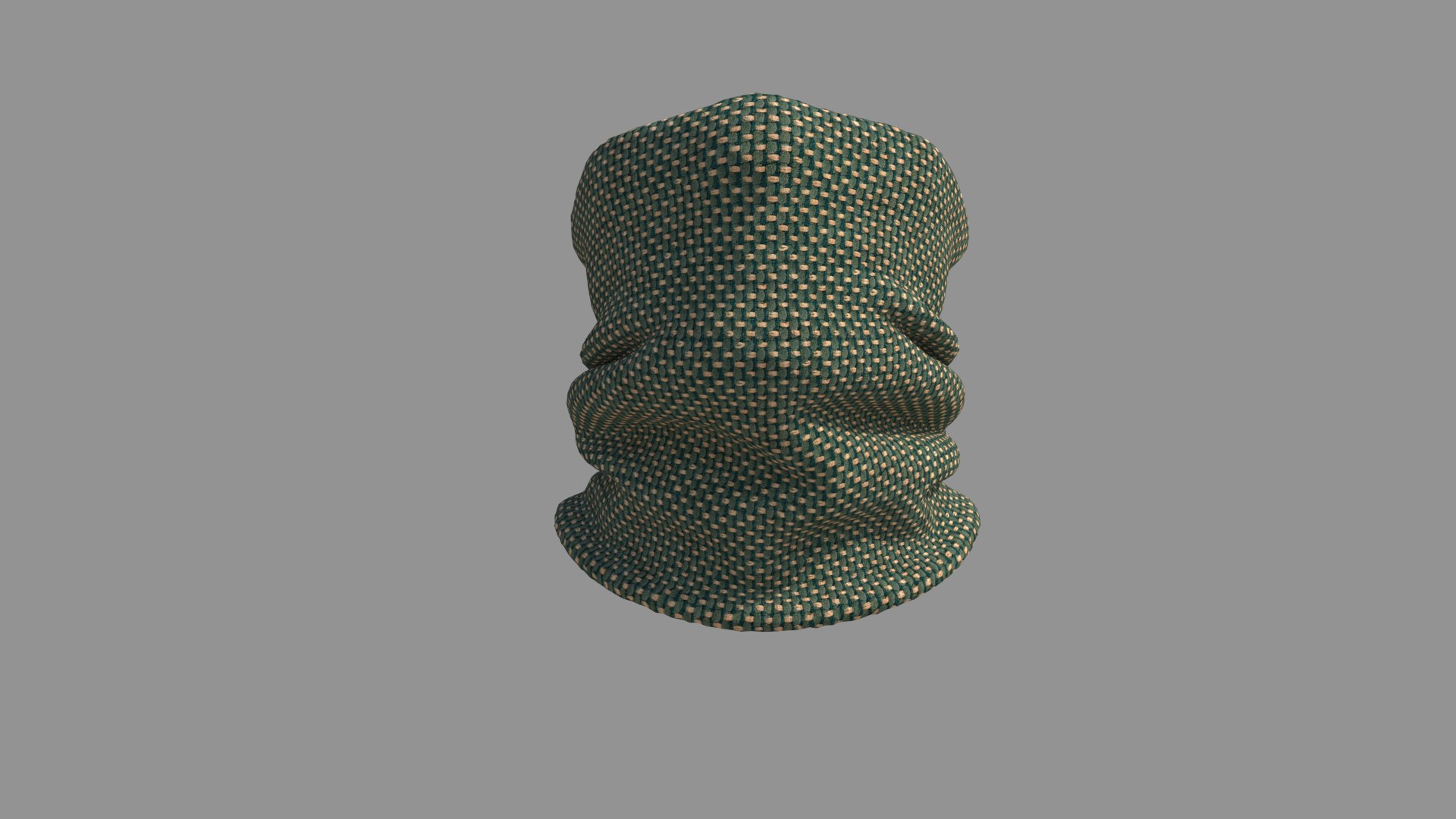 Scarf - High Neck Collar 3D Model - TurboSquid 1977852