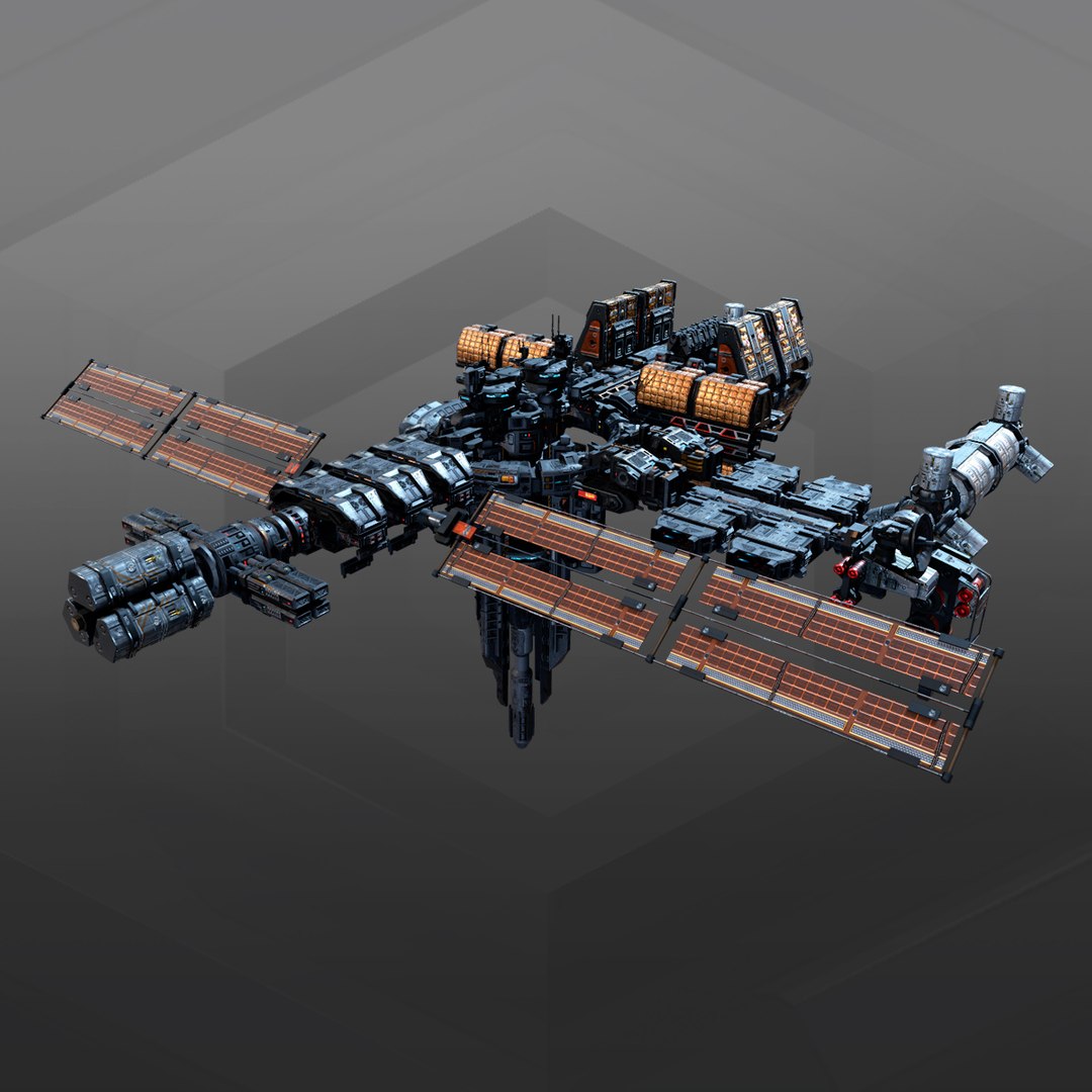 Modules Space Stations 3D Model - TurboSquid 1391429