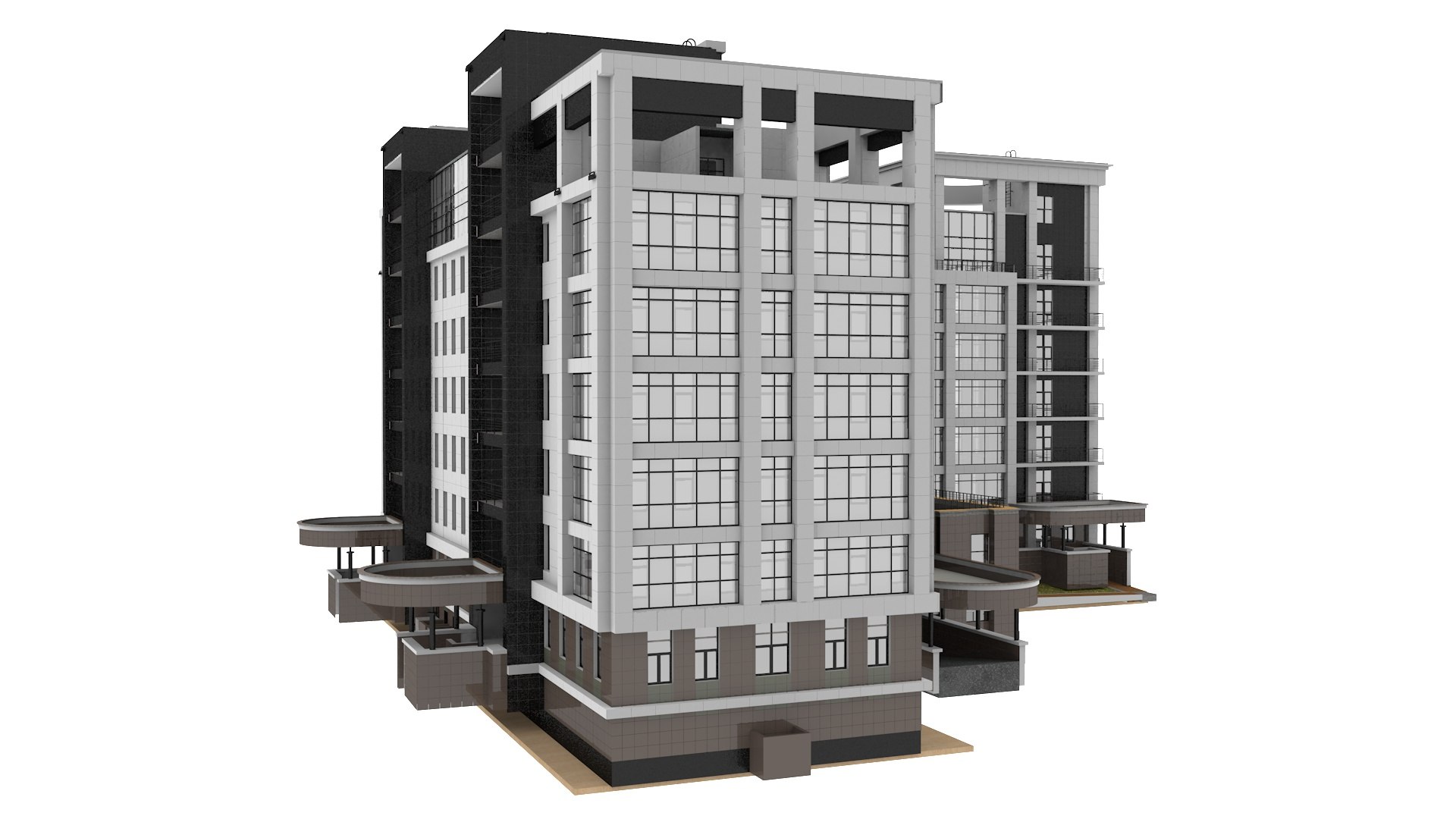 3D City Court Building - TurboSquid 1757749