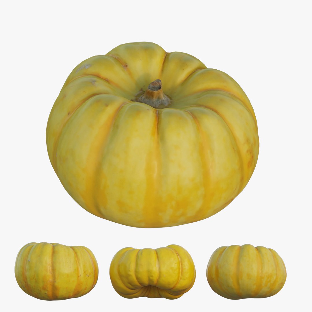 3D mini pumpkin - TurboSquid 1906530