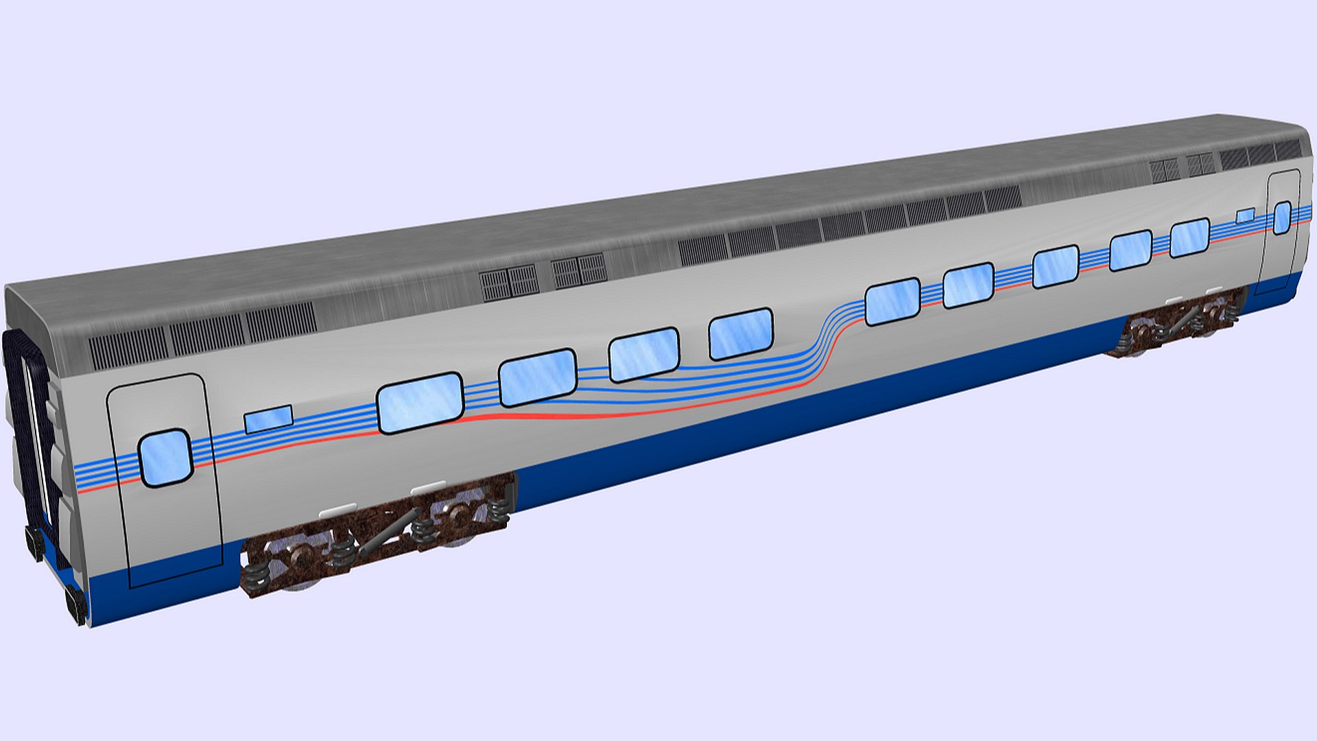 Allegro - Karelian Vr Class Sm6 - High Speed Passenger Train Model ...