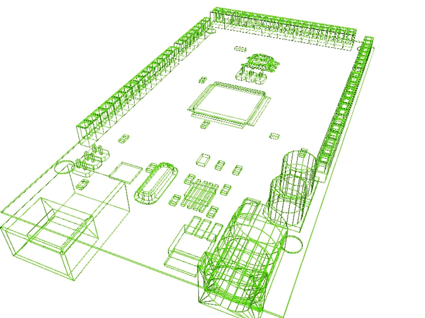 Circuit Board Arduino Mega Max