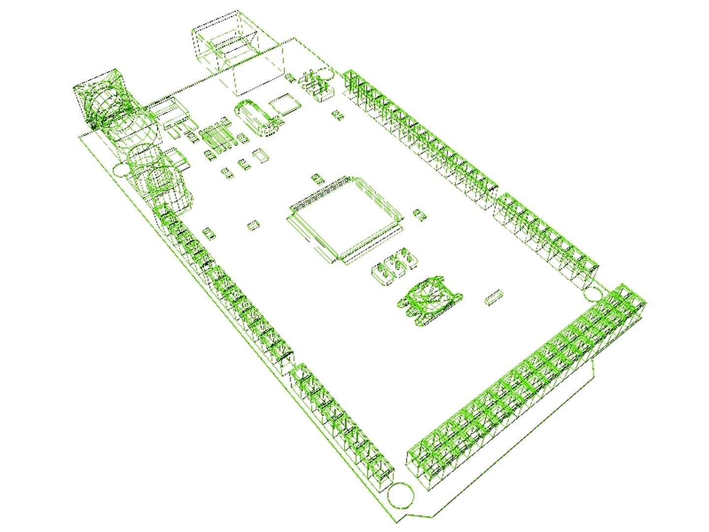 Circuit Board Arduino Mega Max